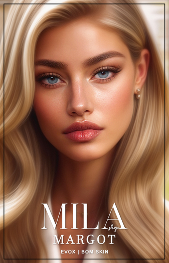 Second Life Marketplace - .MILA. Margot Skin [Brownie] LELUTKA EVOX
